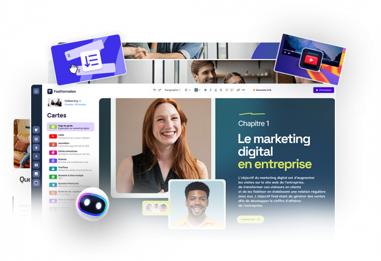Onlineformapro - Solution globale digital learning IA